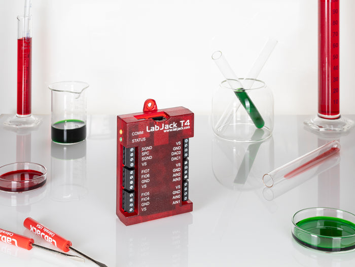 LabJack T4 | Low‑Cost USB/Ethernet Multifunction DAQ