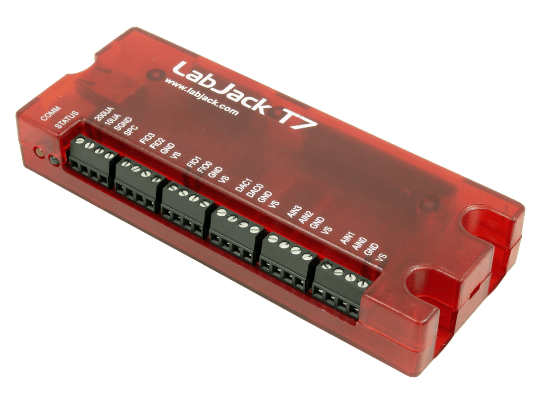 LabJack T7 Flexible, Powerful Lab Grade Analog & Digital Measurements